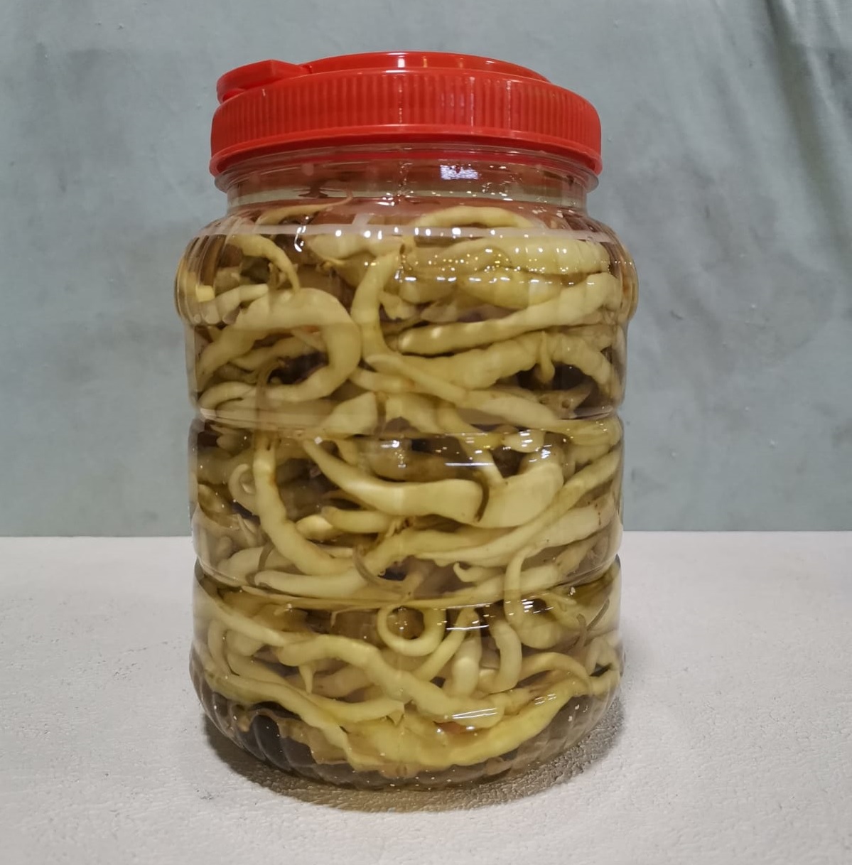 Sarı Süs Biberi Turşusu Acı - Hatay Doğal